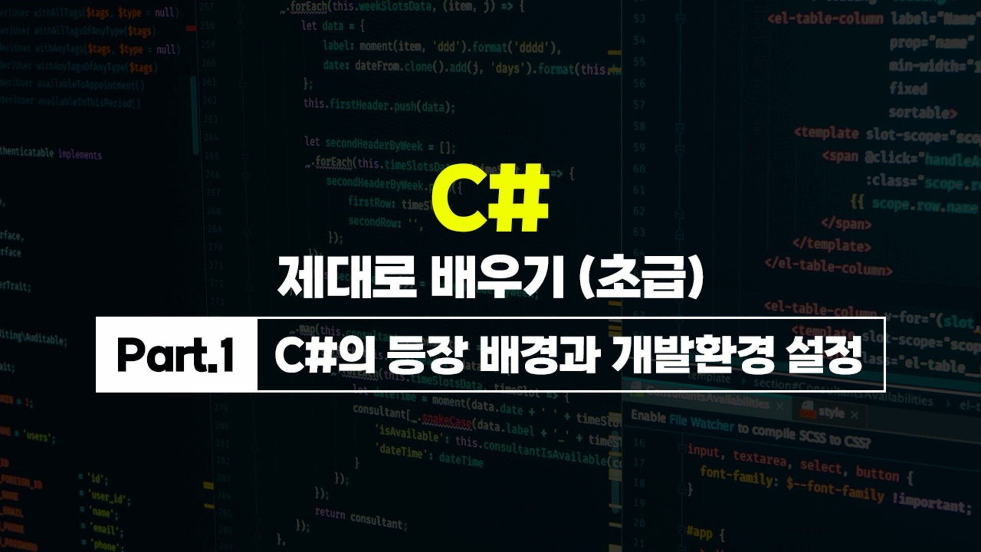 C 제대로 배우기 초급 Part1 C의 등장 배경과 개발환경 설정 에어클래스